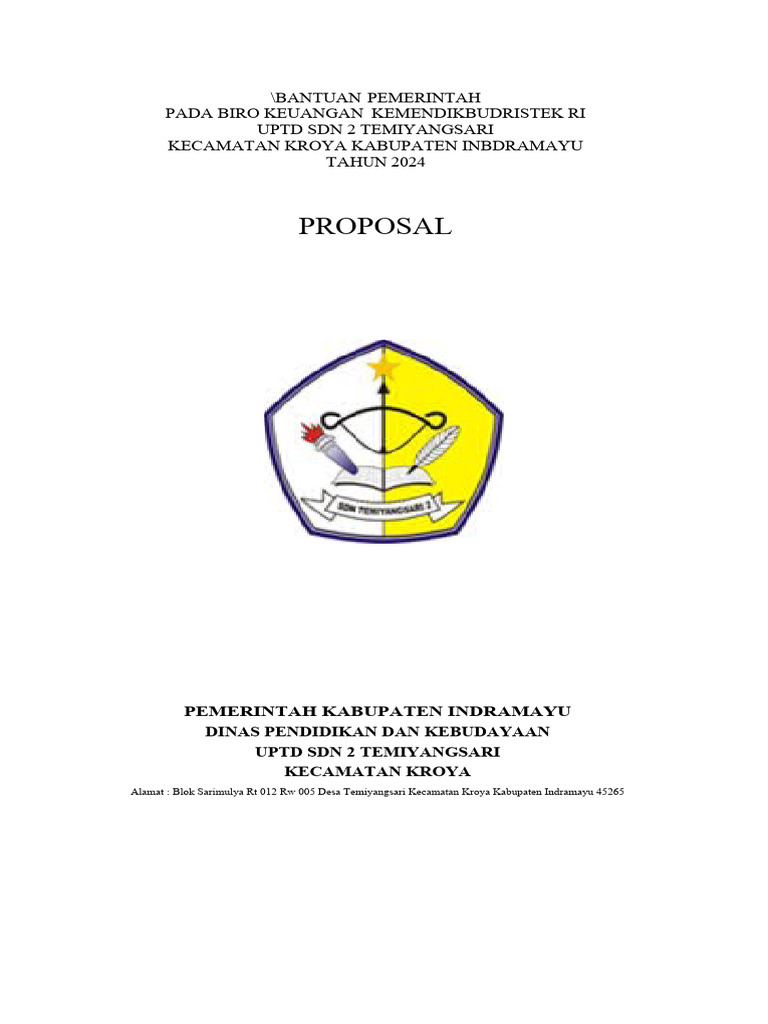 Contoh Proposal Pagar Sekolah | PDF