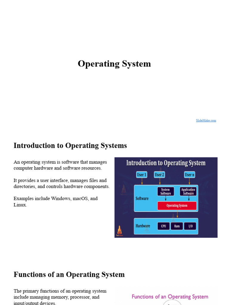 Operating System | PDF Operating System | PDF