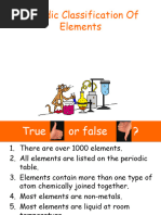 Class 11 Chemistry: Periodic Table Exceptions | PDF