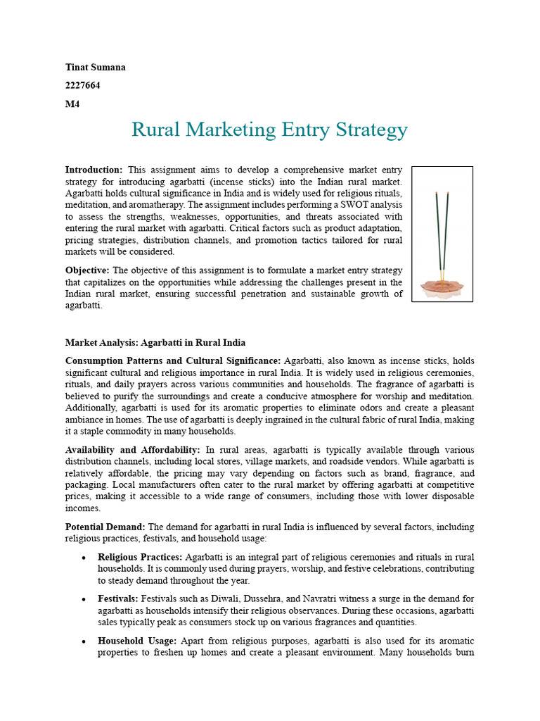 RM - Market Entry | PDF | Brand | Pricing