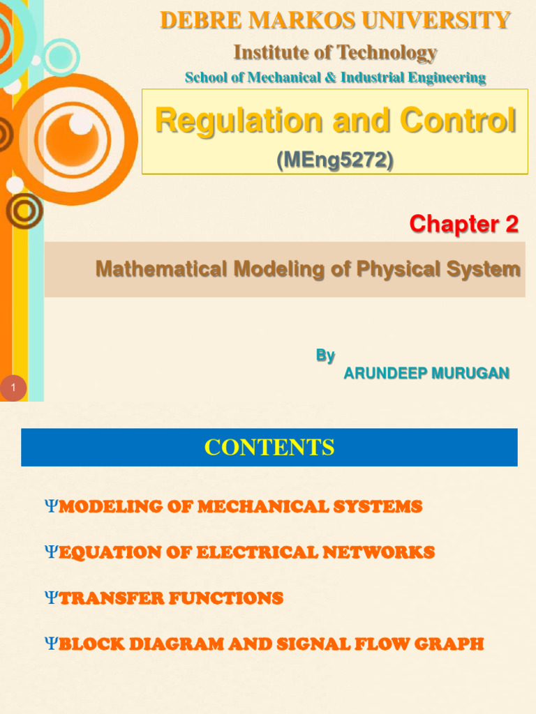 2- Mathematical Modeling of Physical System | PDF | Inductor | Electrical Network