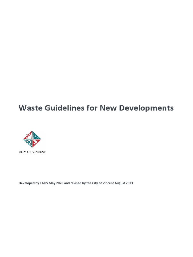 Waste-Guidelines-for-New-Developments | Download Free PDF | Waste ...