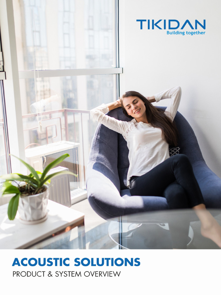 TIKIDAN Acoustic Product Brochure | PDF | Materials | Building Materials