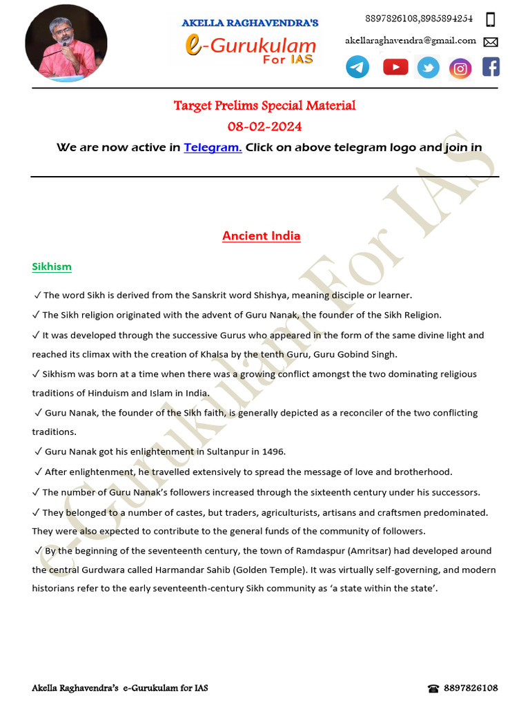 Ancient Indian Religions Overview | PDF | Forests | Guru Nanak