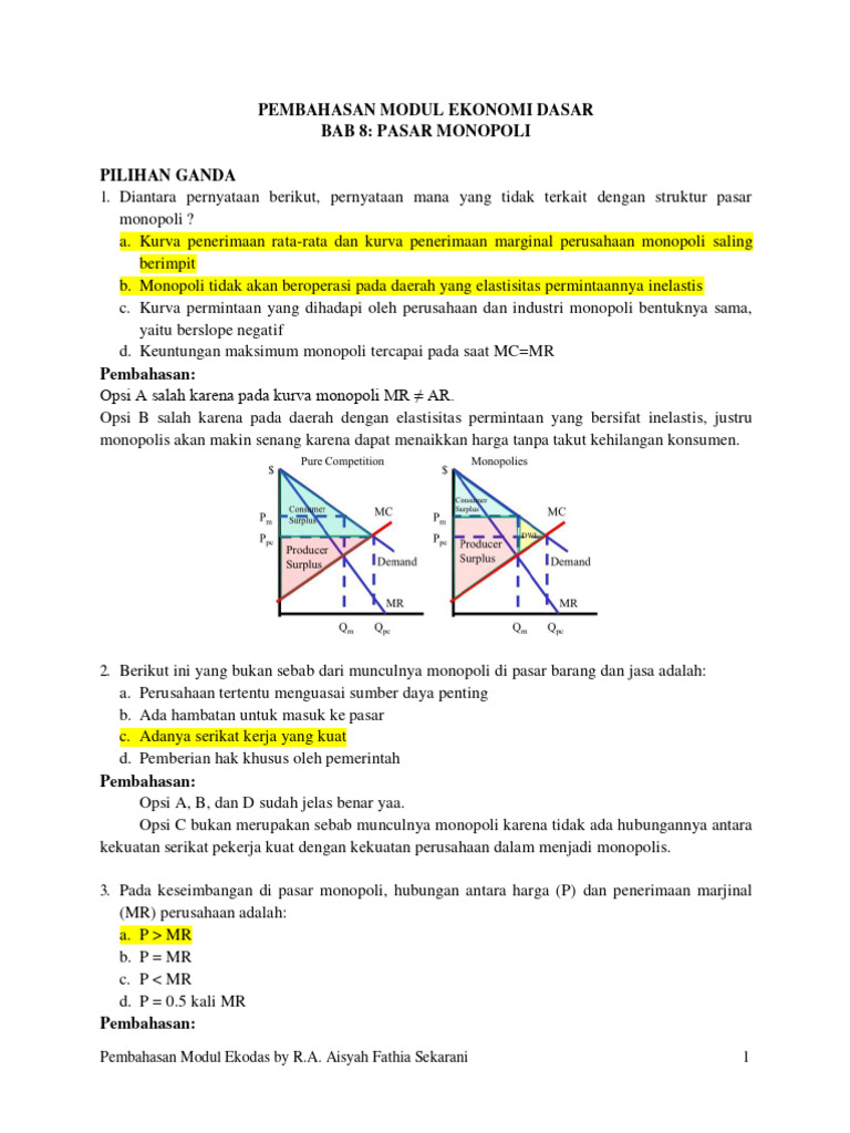 Pembahasan Modul Uas | PDF