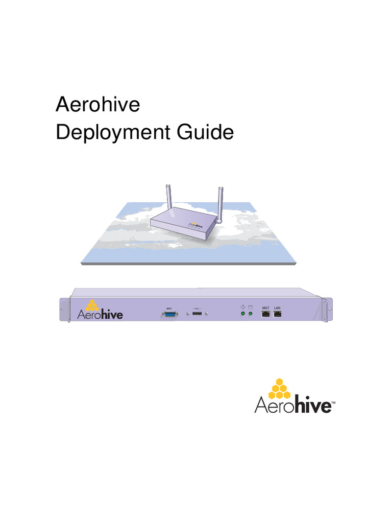Aerohive Deployment Guide | PDF | Ieee 802.11 | Wi Fi