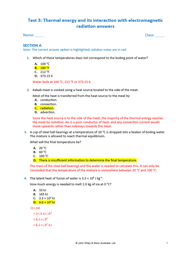 CFAT - Chapter 3 (Solutions) | PDF | Atmosphere Of Earth | Greenhouse ...