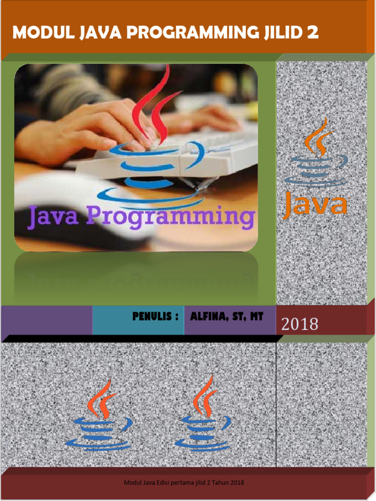 Modul Bahasa Pemrograman I (Java) | PDF