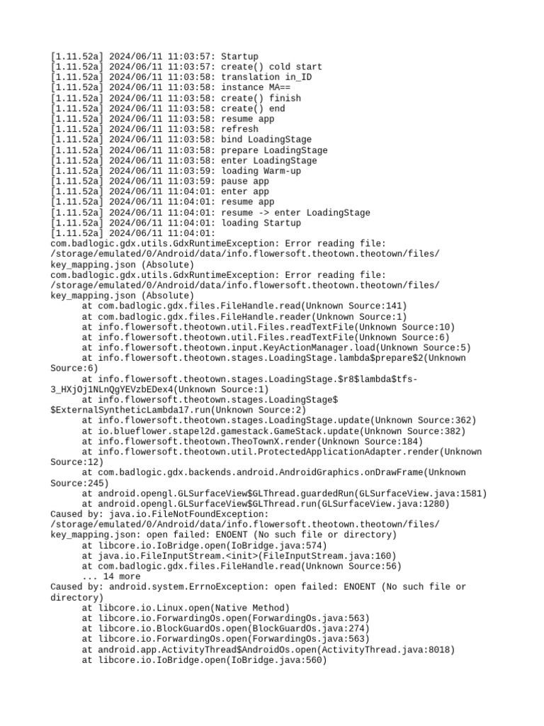 Log Pdf Android Operating System Java Programming Language