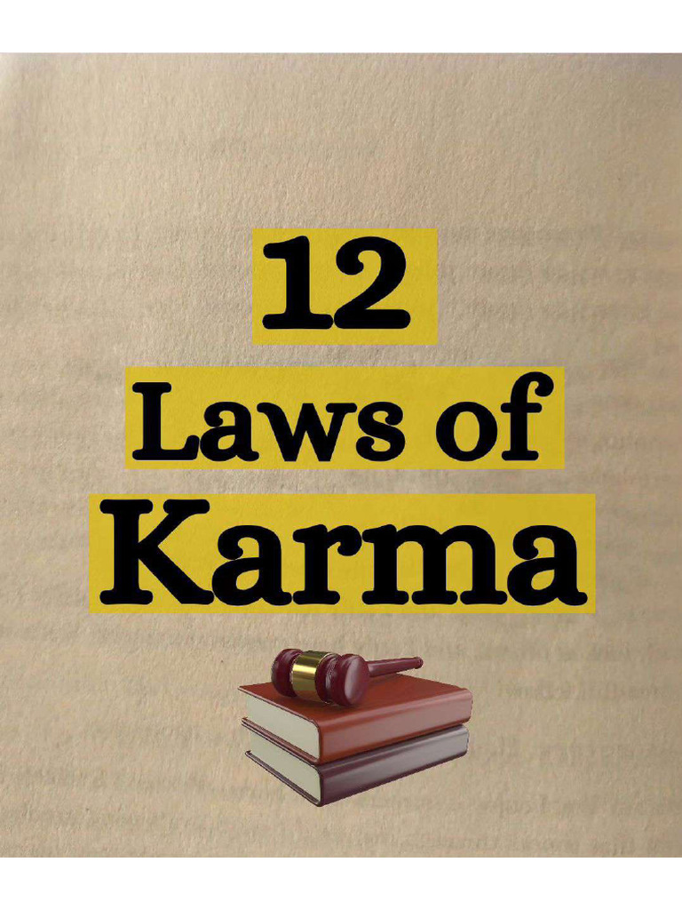 12 Laws of Karma | PDF