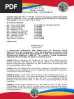 Program Design Linggo NG Kabataan | PDF