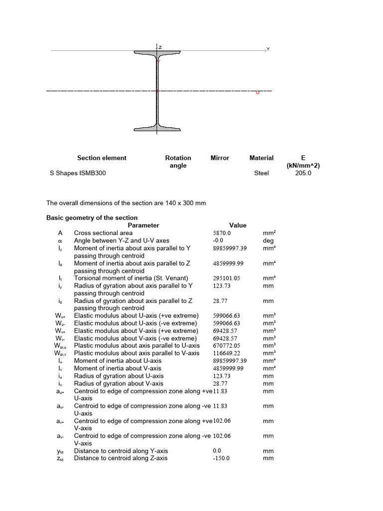 Section - ISMB 300 | PDF | Cartesian Coordinate System | Classical ...