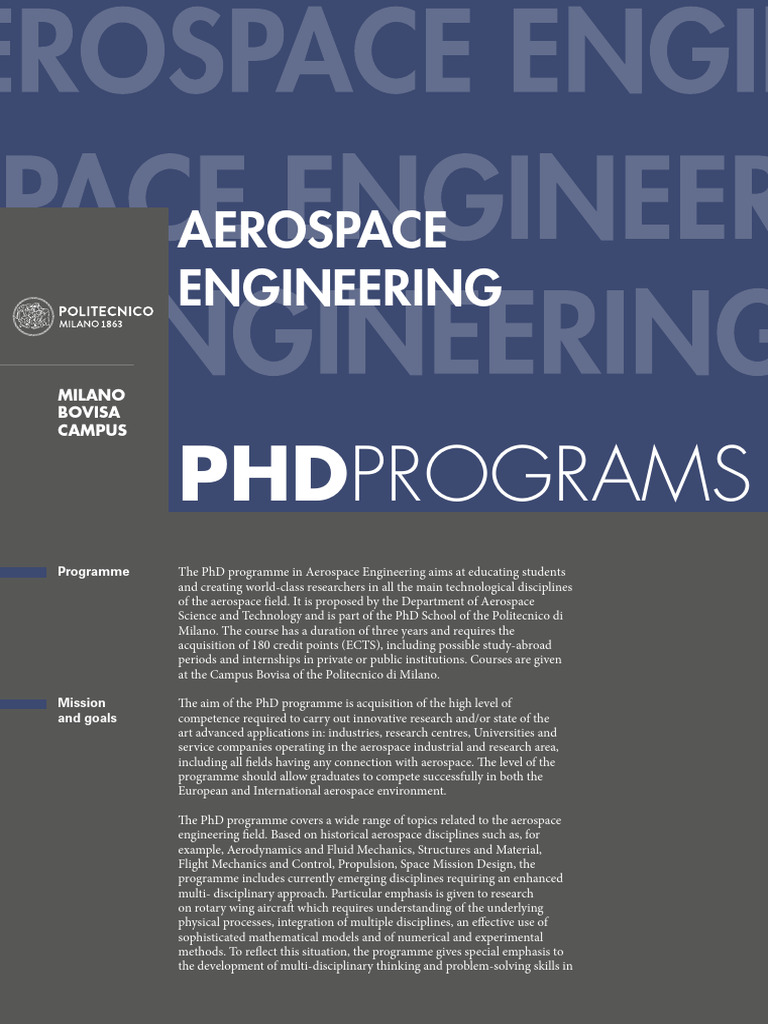 01 Aerospace Engineering | PDF | Engineering | Aerospace Engineering