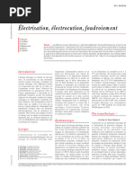 Électrisation et Électrocution : Urgences Médicales | PDF | Spécialités ...