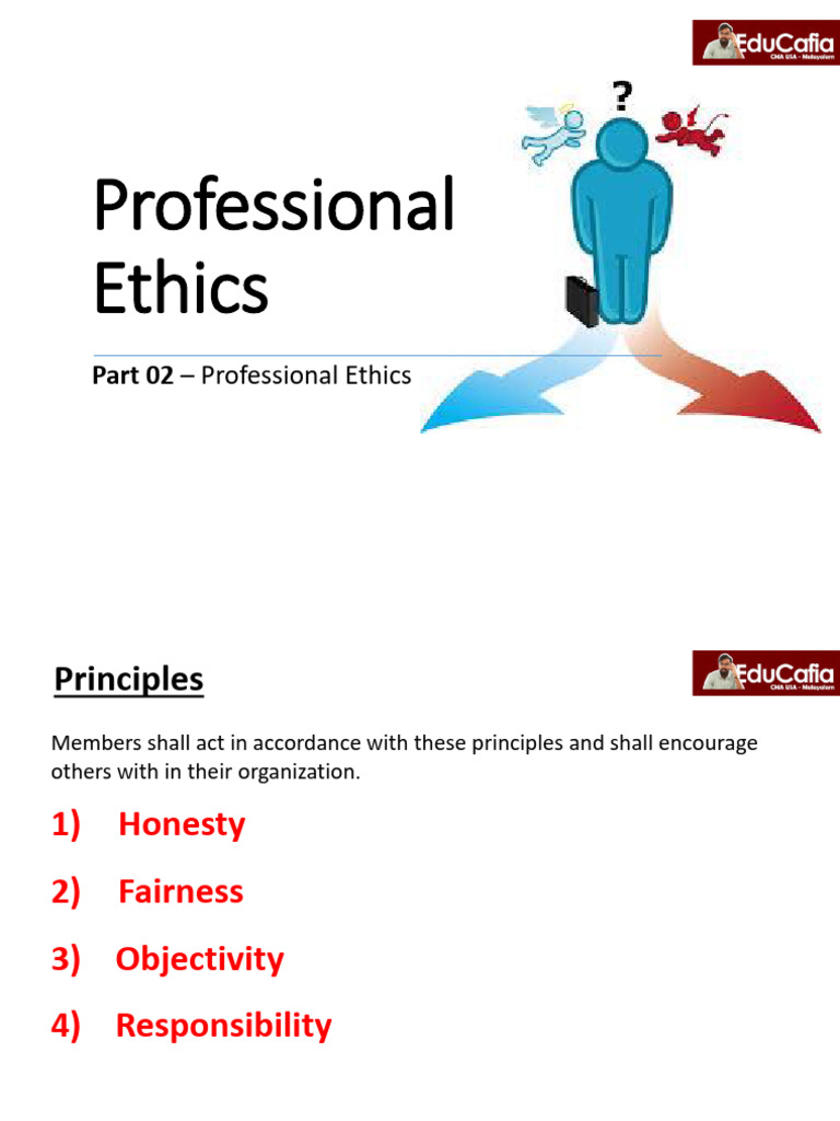 Professional Ethics | PDF | Professional Ethics | Credibility