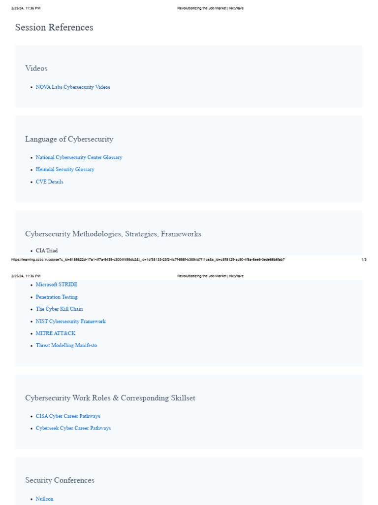 Revolutionizing The Job Market - NxtWave | PDF