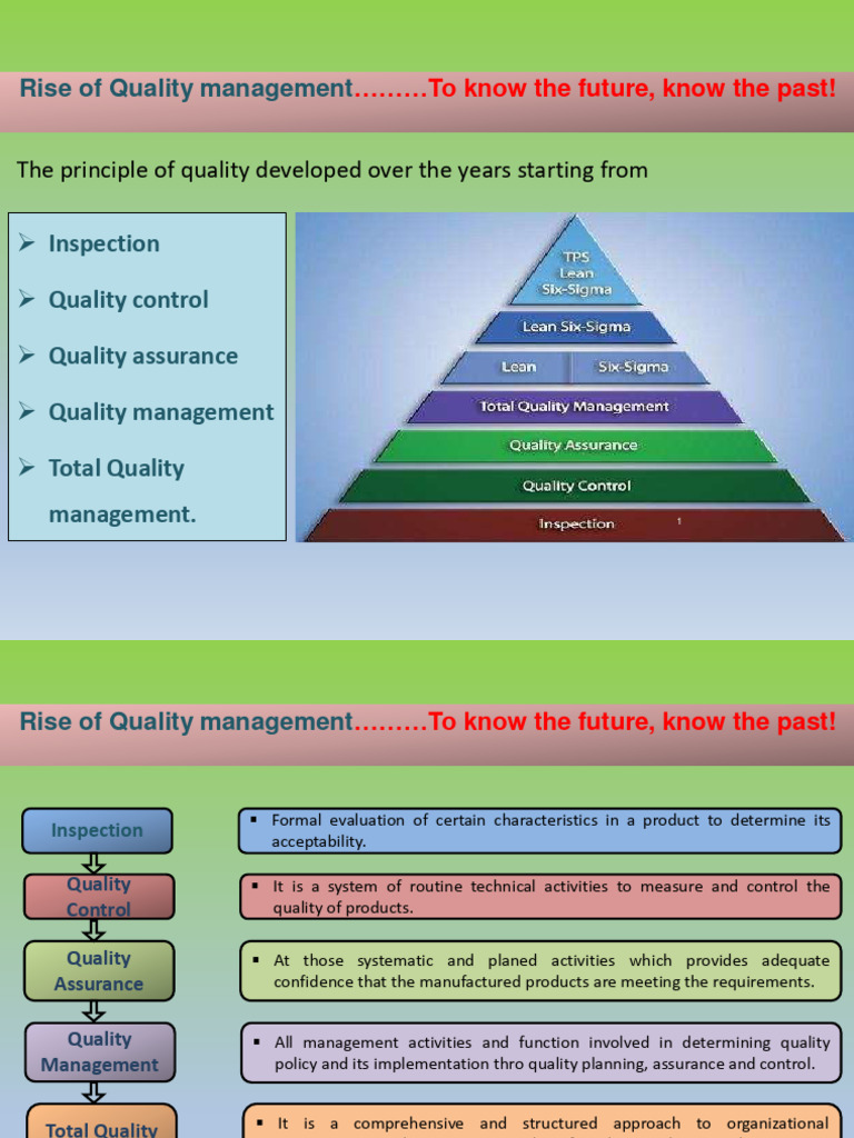 Quality Management Training Overview | PDF | Quality Management | Lean ...