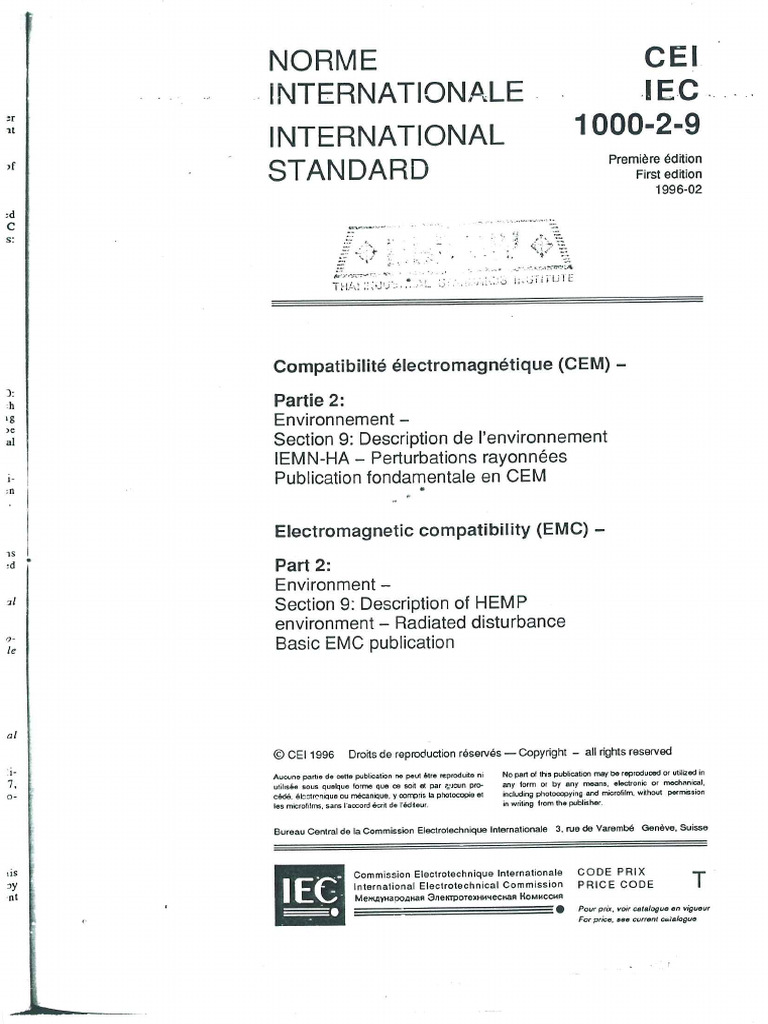 IEC 61000-2-9 Ed 1 1996-02_EMC-Environment - Description of HEMP ...