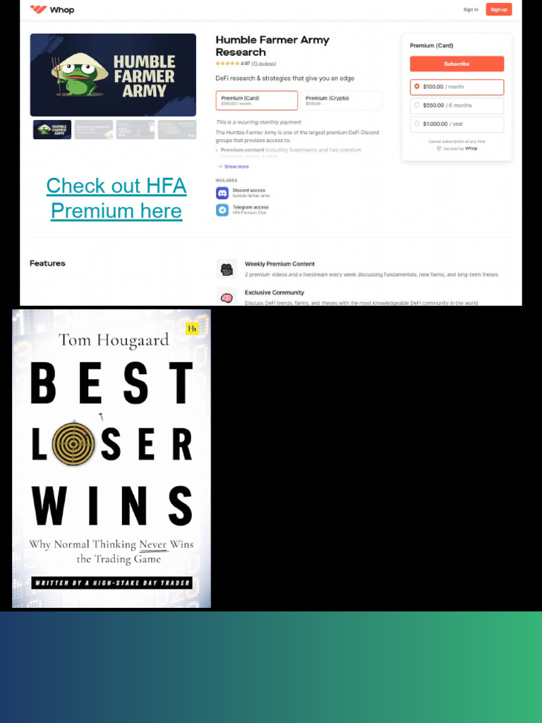 I Read - Best Loser Wins - So You Don't Have To | PDF | Order (Exchange ...