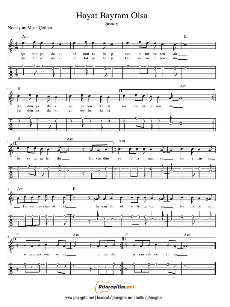 Notalar | PDF