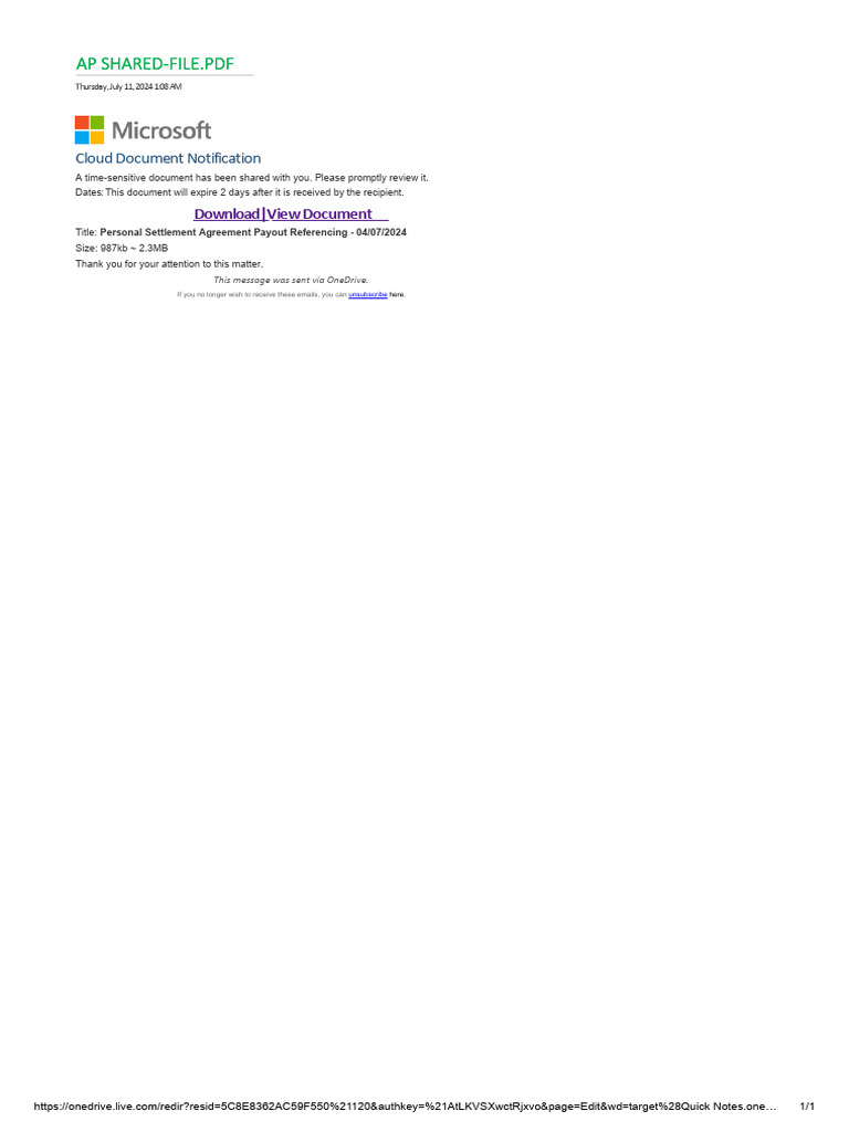 AP New Initial Documents - Revised | PDF