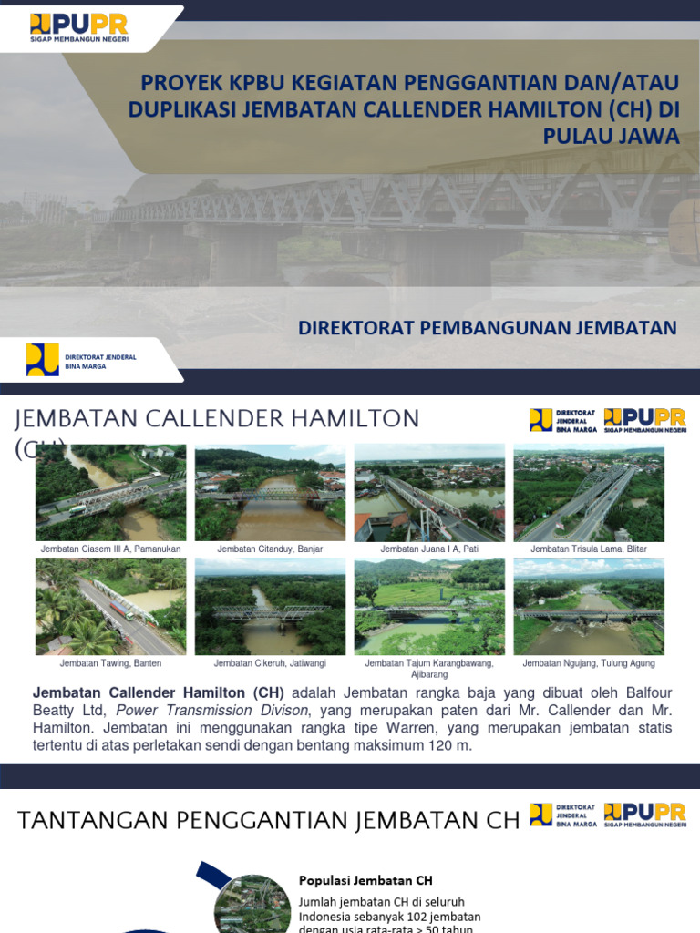 Penggantian Jembatan Callender Hamilton | PDF