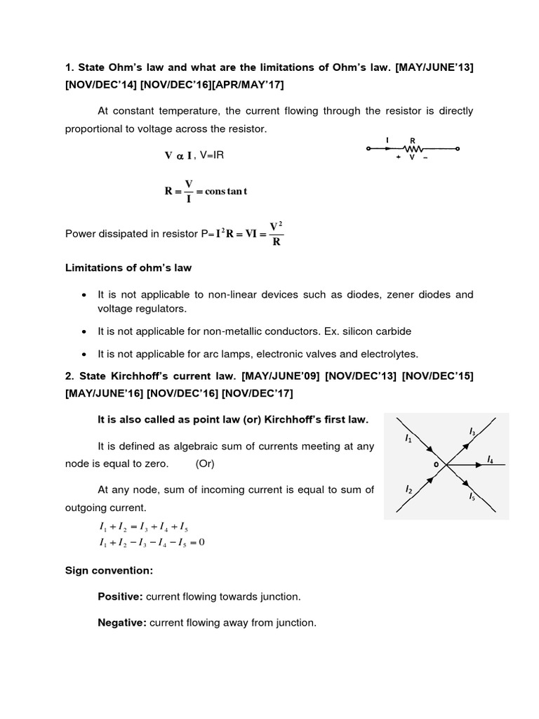2 marks | PDF | Inductor | Inductance 2 marks | PDF | Inductor | Inductance