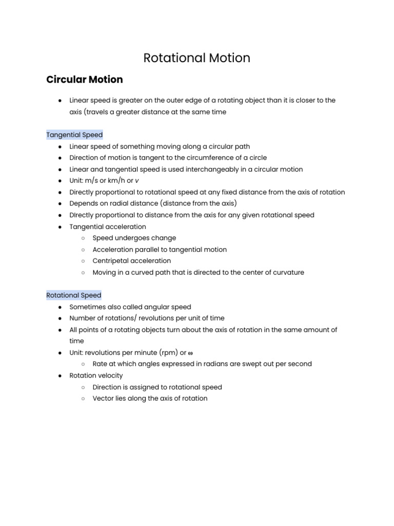 Physics Chapter 8 | PDF | Rotation Around A Fixed Axis | Force
