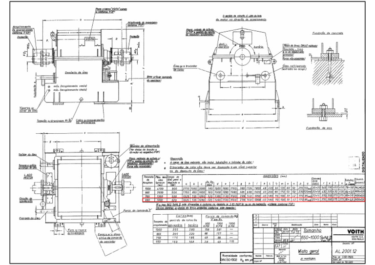 Desenho - Ref. 650 SVNL Ii | PDF