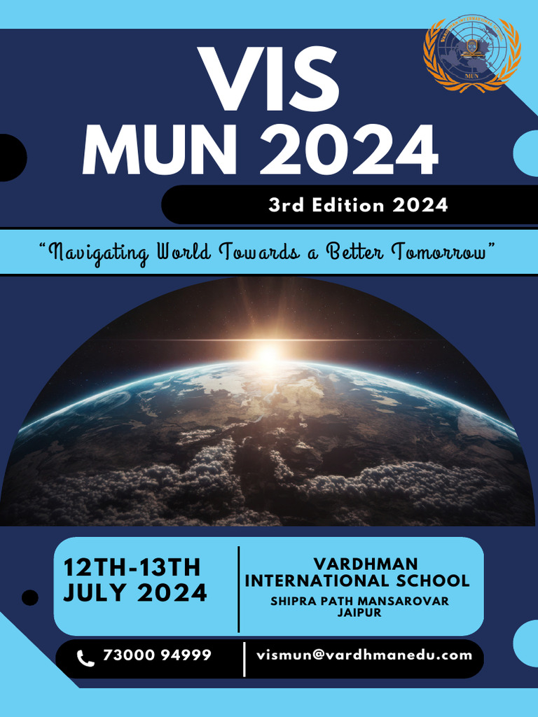 VISMUN Invitation 2024-25 | PDF | International Relations
