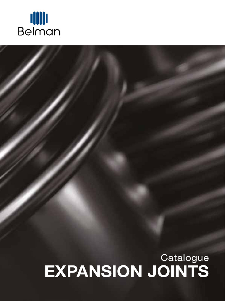 BELMAN-Expansion Joint Catalogue | PDF | Pipe (Fluid Conveyance ...