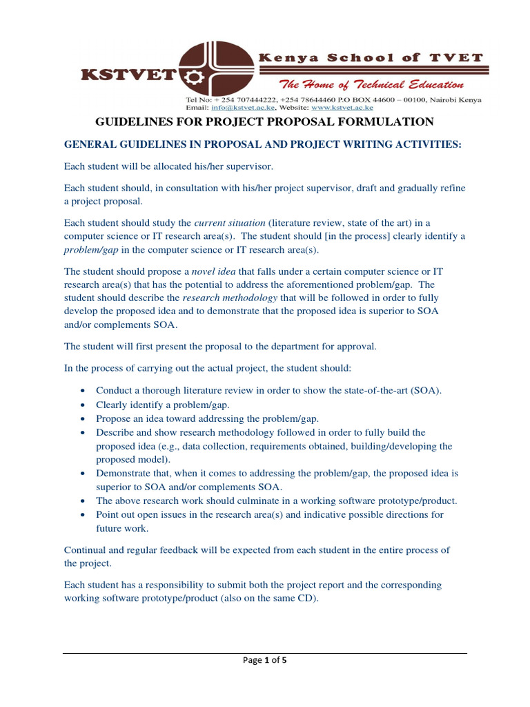 Proposal Guideliness 2023 | PDF | Information | Methodology