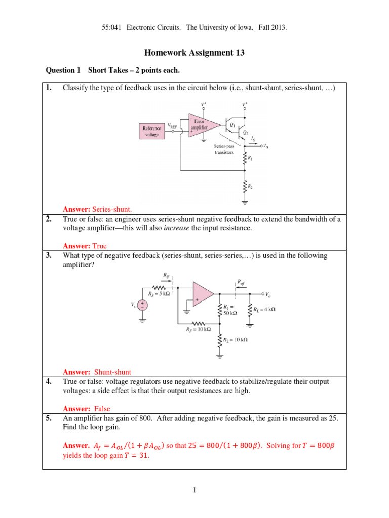 Opamp Important | Download Free PDF | Amplifier | Operational Amplifier