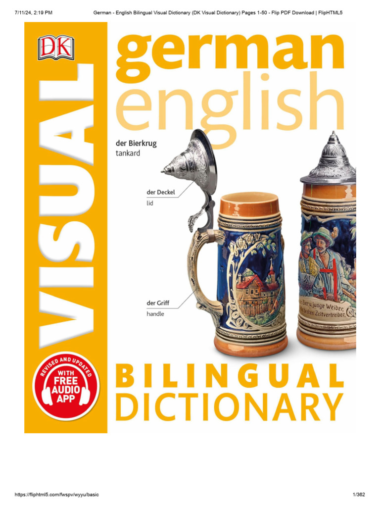 German - English Bilingual Visual Dictionary (DK Visual Dictionary ...