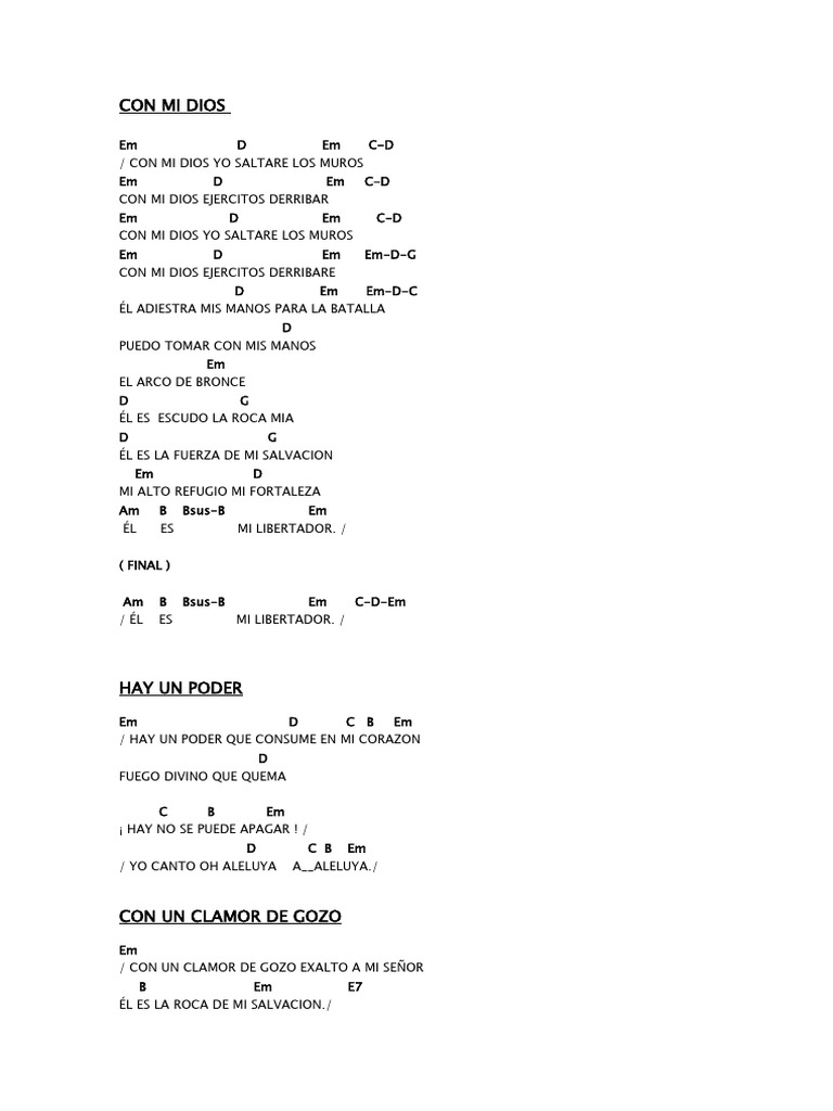 CON MI DIOS - em | PDF | Creencia religiosa y doctrina