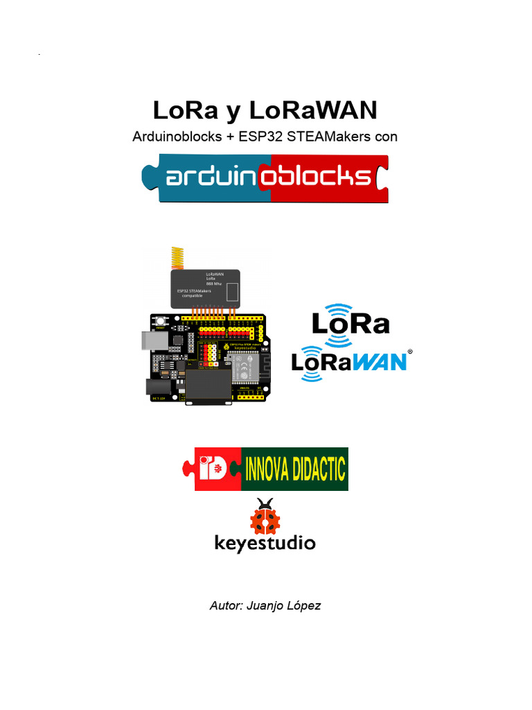lora_y_lorawan_con_arduinoblocks_y_esp32_steamakers | Descargar gratis PDF | Hardware de la ...