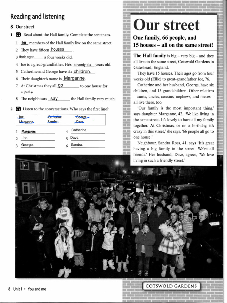 Elementary 1 WB | PDF | Plural | Morphology