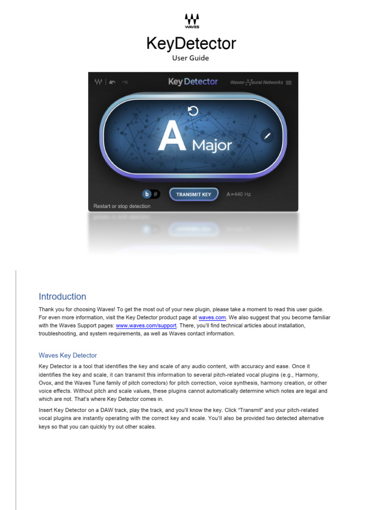 Key Detector | PDF | Menu (Computing) | Button (Computing)