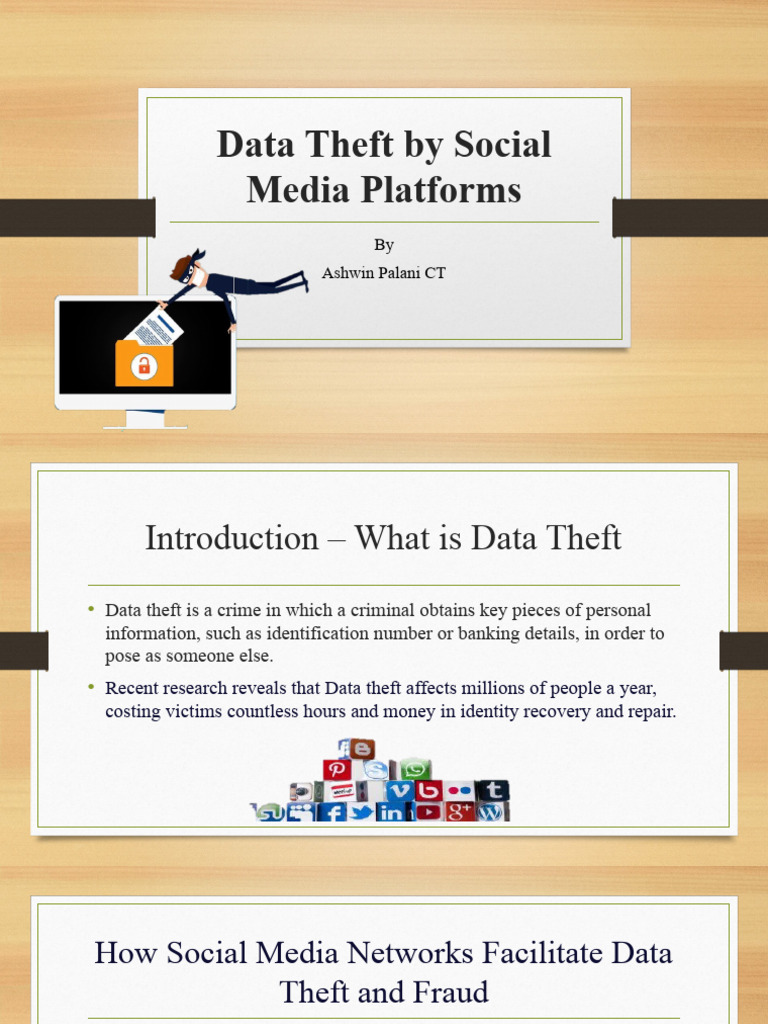 Data Theft by Social Media Platforms by Ashwin | PDF
