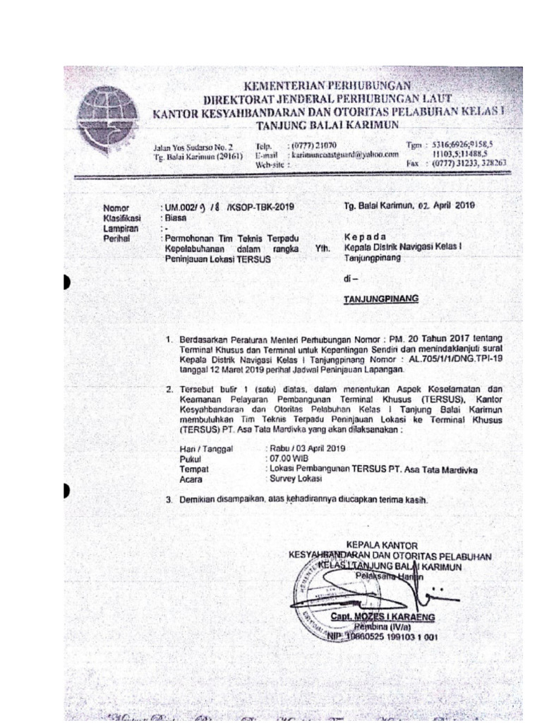 Contoh Surat | PDF
