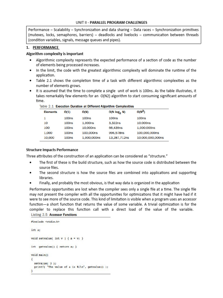 Unit II | PDF | Cpu Cache | Process (Computing)