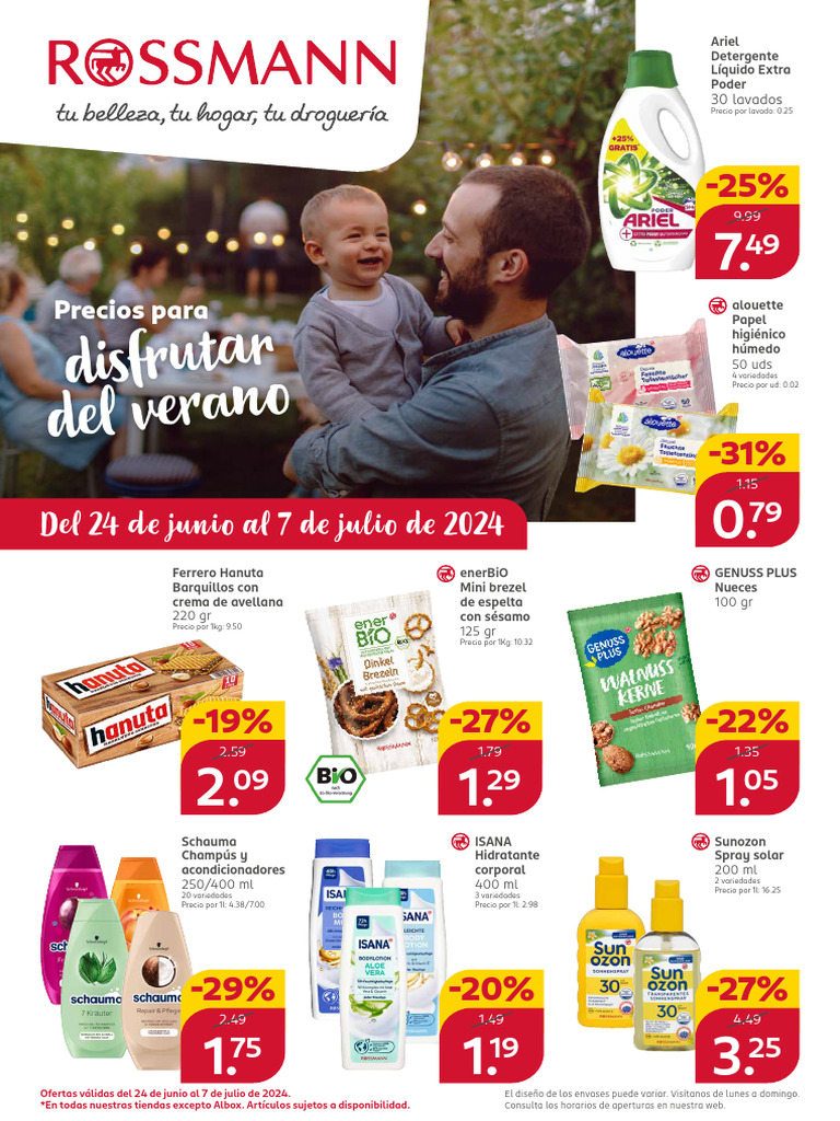 Rossmann Folleto Ofertas Sem26 | PDF