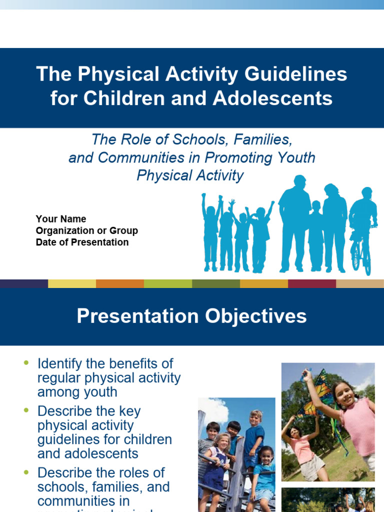 Youth Pa Guidelines Combined | PDF | Physical Education