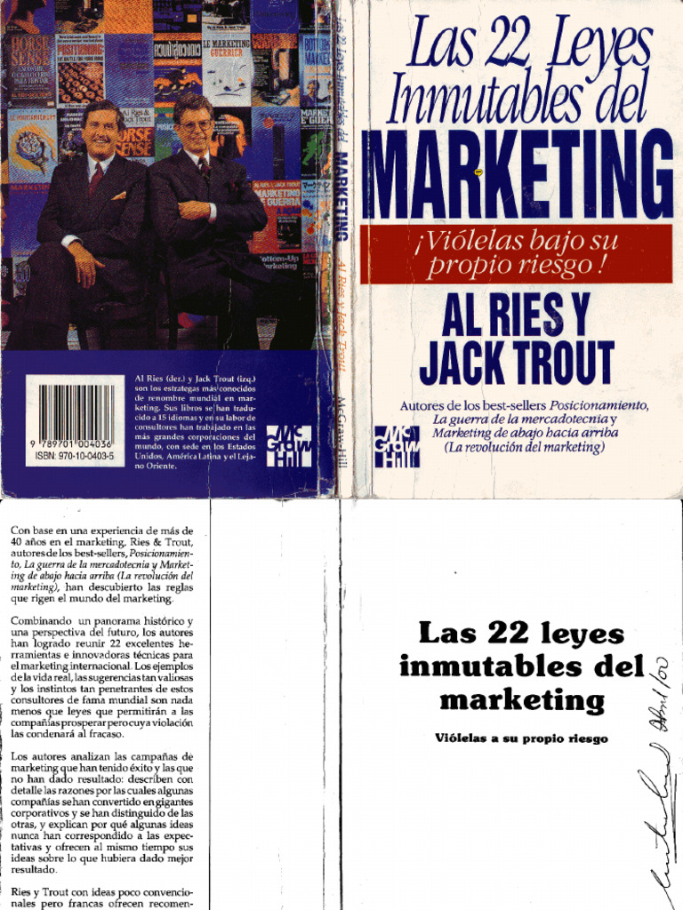 Las 22 Leyes Inmutables del Marketing | PDF