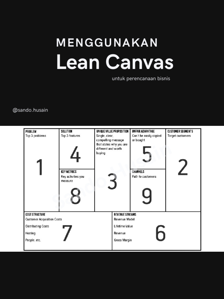 Lean Canvas | PDF