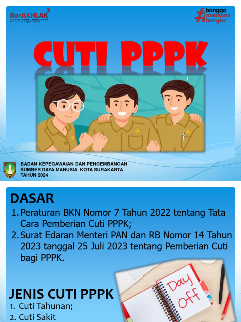 Materi Cuti PPPK - 2024 | PDF