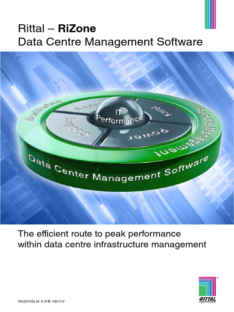 Rittal - Rizone Data Centre Management Software | PDF | Data Center | Server (Computing)