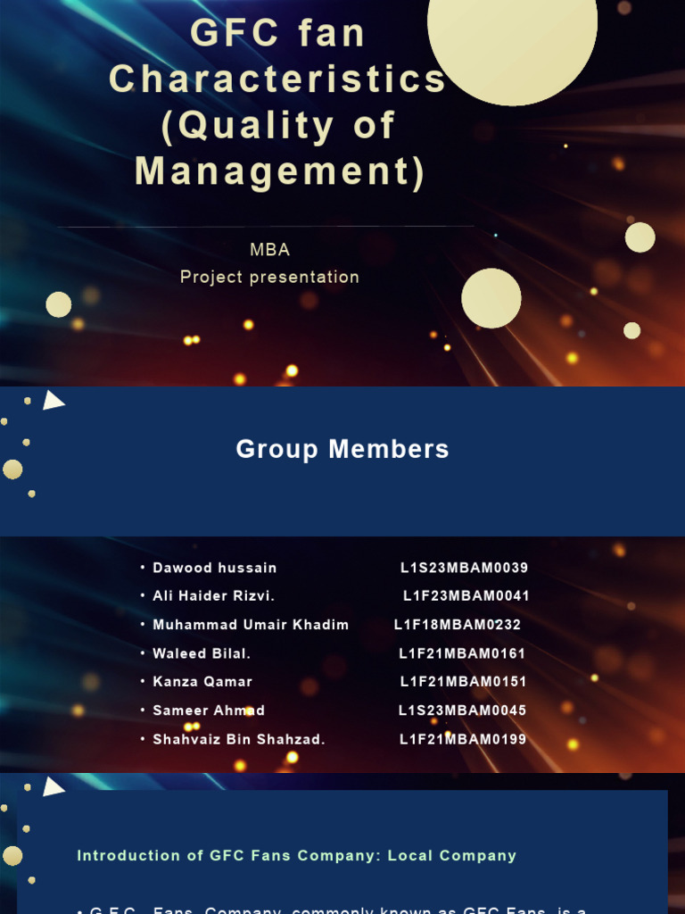 GFC Fan Characteristics | PDF | Bearing (Mechanical) | Materials