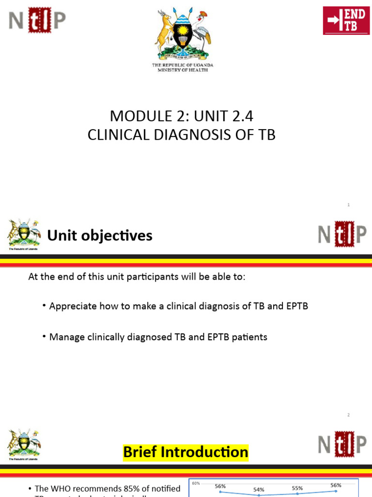 Unit 2.4 Clinical Diagnosis of TB - Revised | PDF | Tuberculosis ...