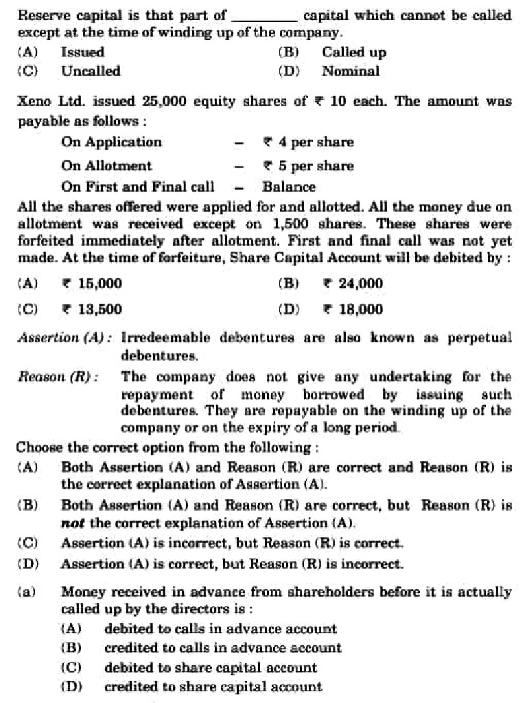 Revision Work XII | PDF | Balance Sheet | Income Statement
